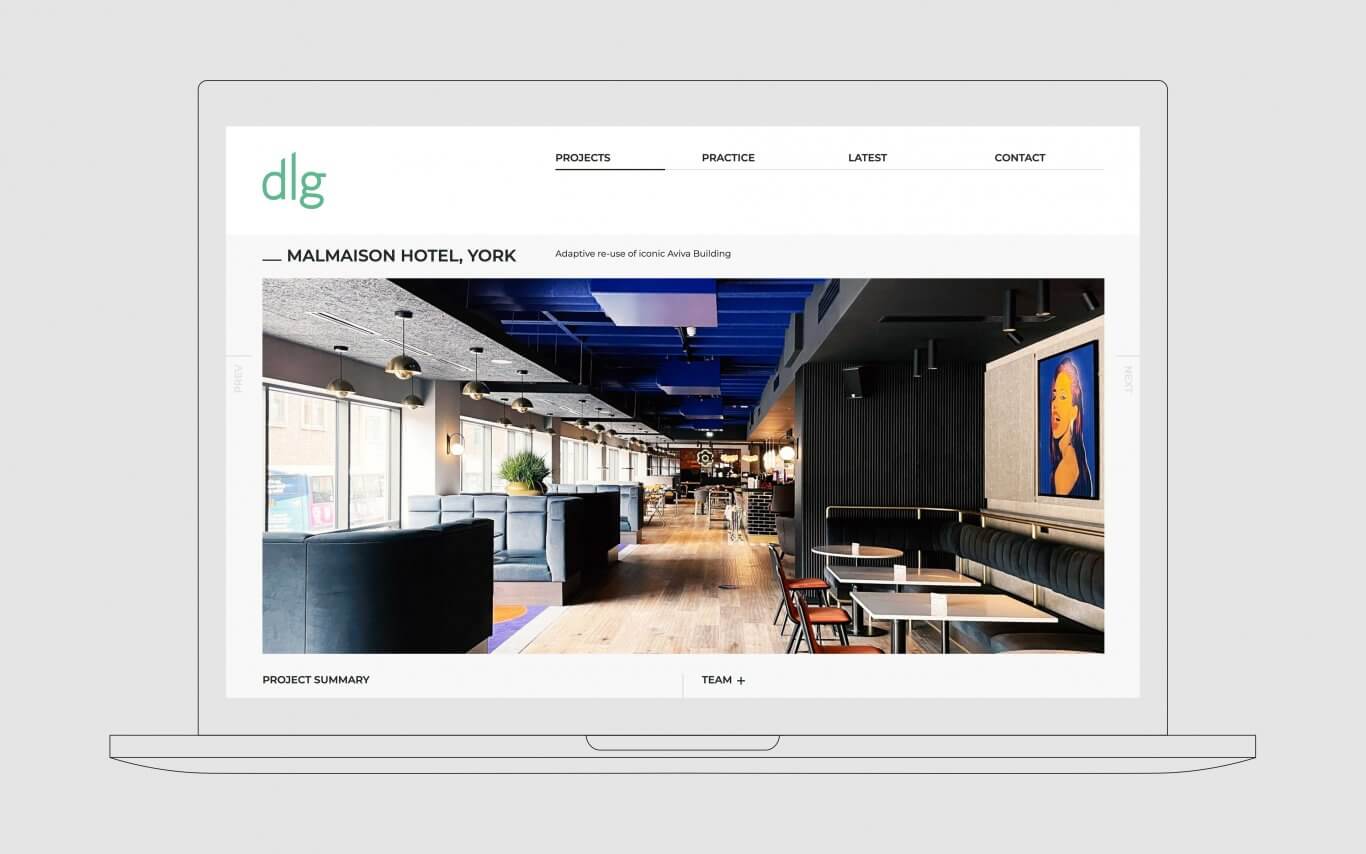 DLG Architects Website - Designagogo | Freelance Web design, Leeds ...
